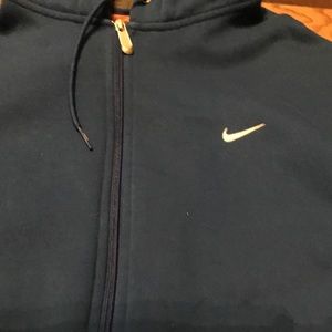 Nike | Jackets & Coats | Nike Hoodie Royal Blue Zip Front Pockets Xl ...